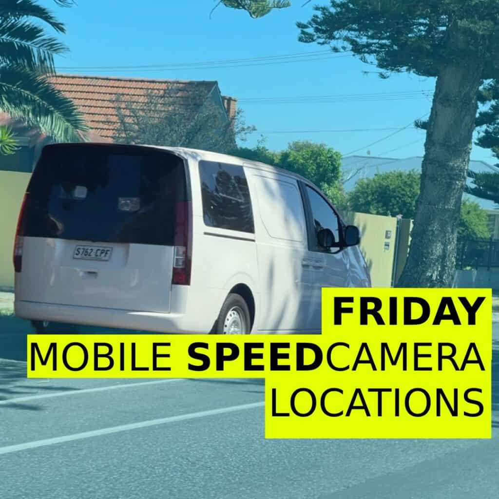 Friday Speed Cameras – Northern, Western & North West Suburbs ...
